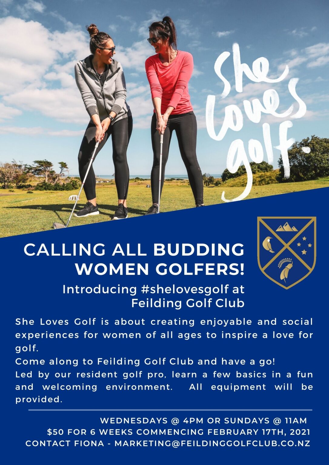 She Loves Golf – Feilding Golf Club